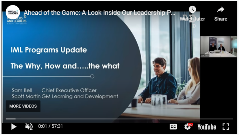 Expert Introductory Webinar For Our Leadership Programs